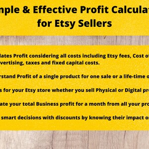 Etsy Profit Calculator - Etsy