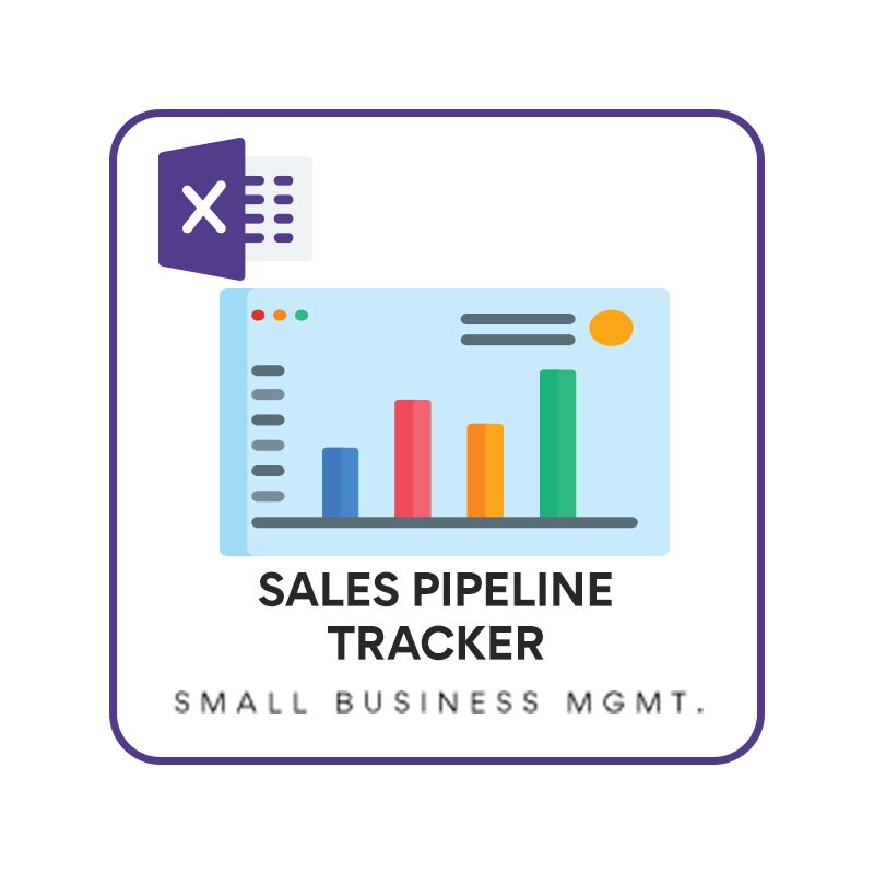 Sales Pipeline Tracker - Excel Template - Etsy
