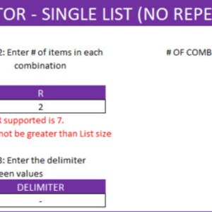Combinations Generator | Password Generator | Excel Number Generator ...