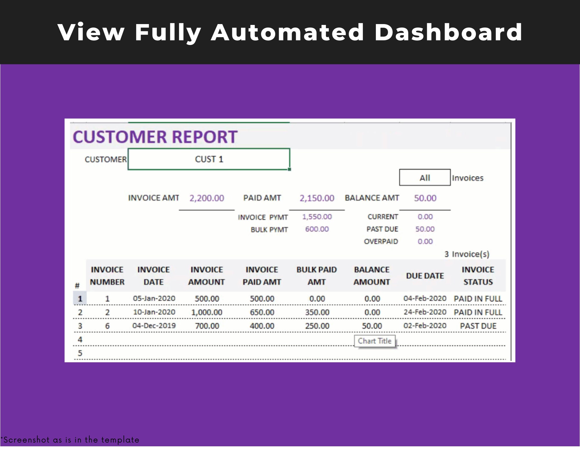 Invoice Manager Pro | Invoice Generator Excel Template | Small Business ...