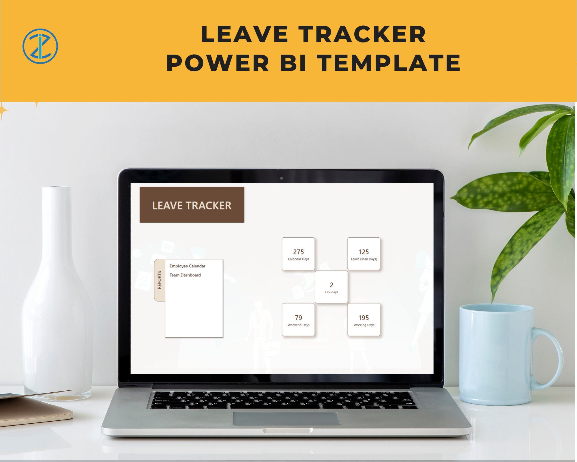 Employee Leave Tracker – Power BI Template - Etsy