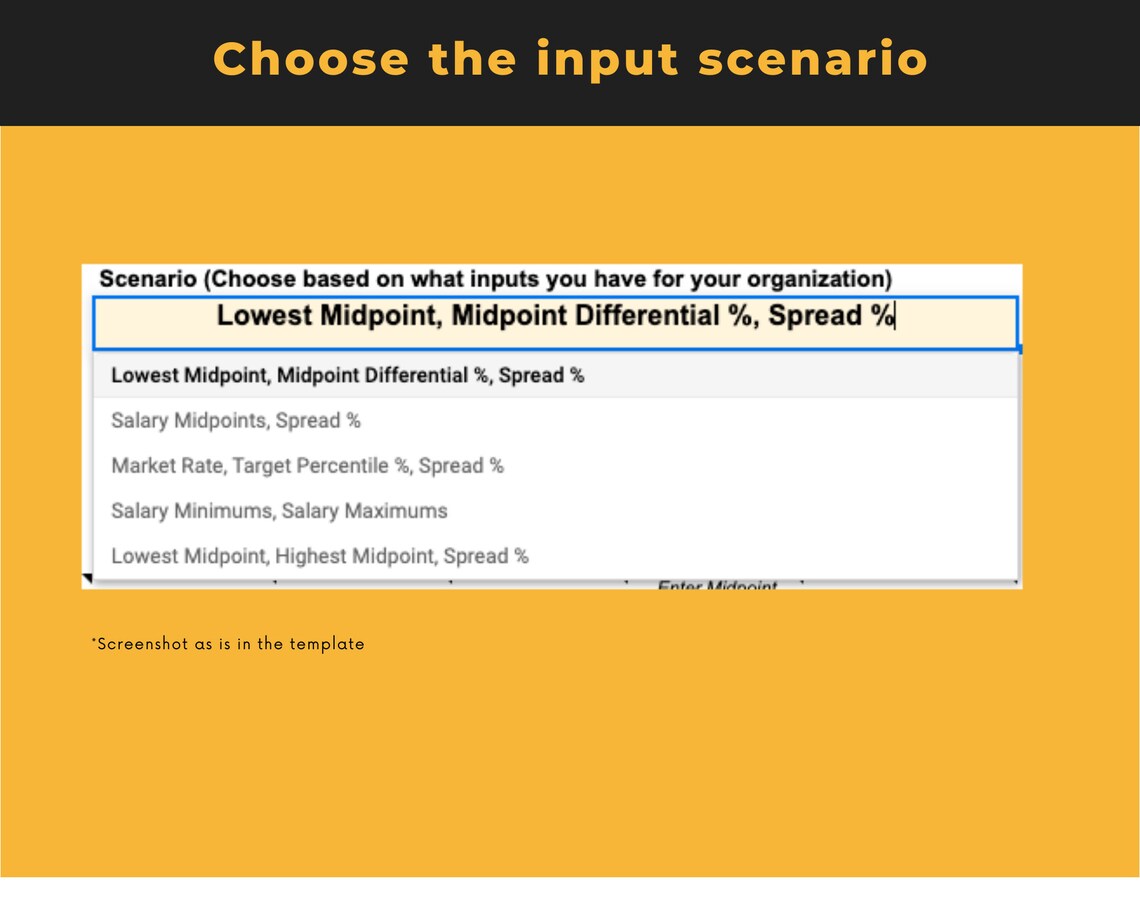 Salary Structure Calculator Google Sheet Template - Etsy