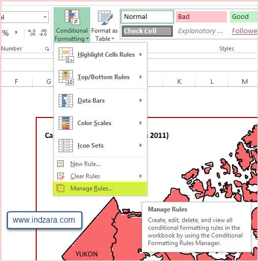 Canada Heat Map Excel Template - Etsy
