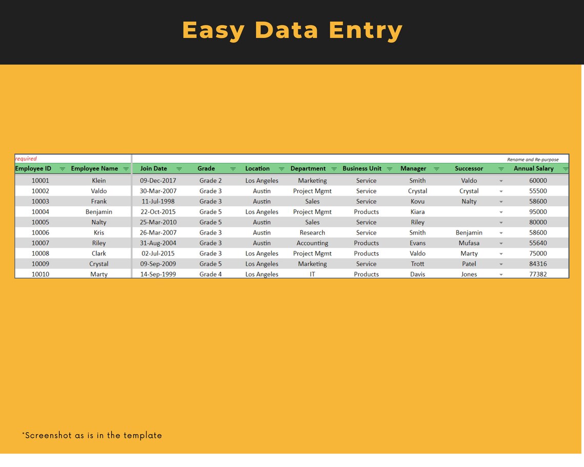 Flight Risk Management Google Sheet Template | Employee Flight Risk ...