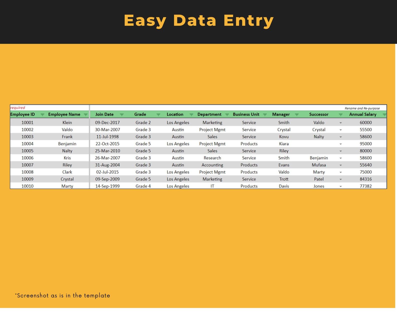 Flight Risk Management Google Sheet Template | Employee Flight Risk ...