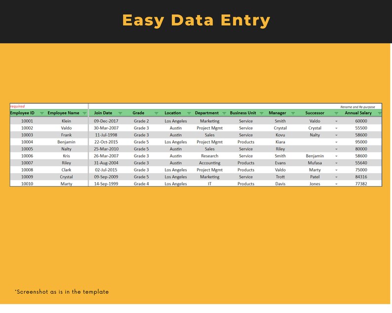 Flight Risk Management Google Sheet Template | Employee Flight Risk ...