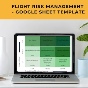 Flight Risk Management Google Sheet Template | Employee Flight Risk ...