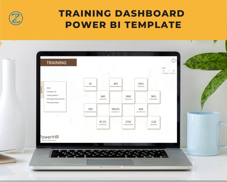 Training Dashboard – Power BI Template - Etsy