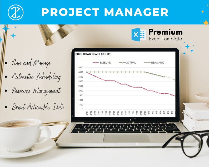 Project Management Toolkit Excel Templates - Etsy