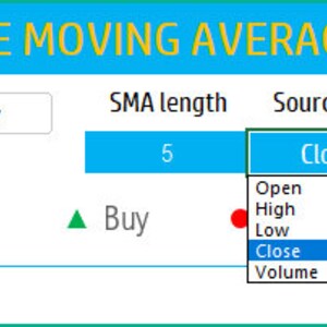 Simple Moving Average Excel Template - Etsy