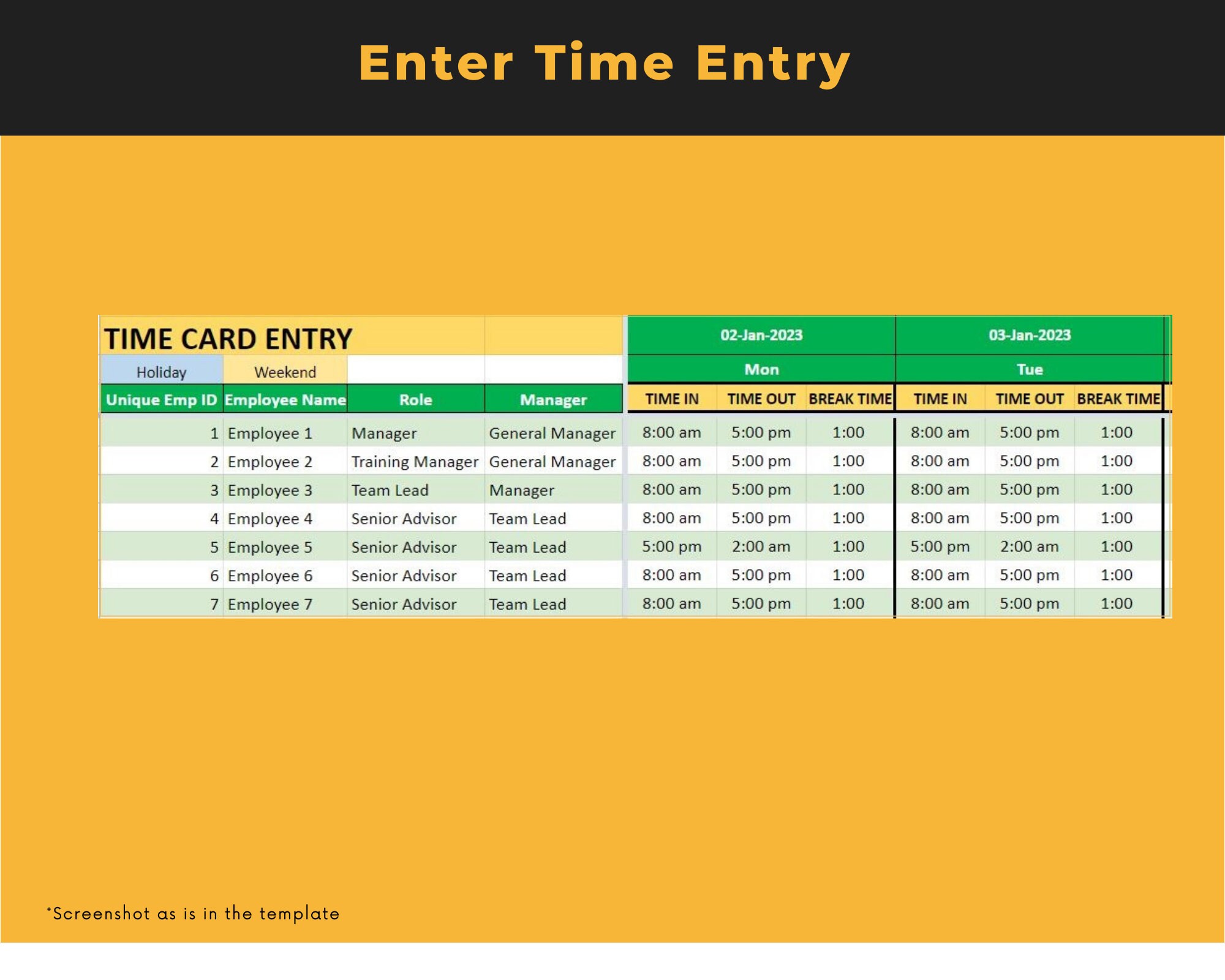 Timesheets Manager Google Sheets Template – Timesheets Simplified - Etsy
