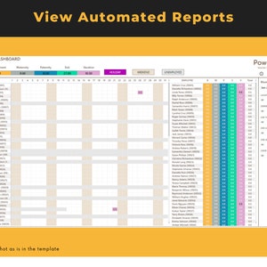 Employee Leave Tracker – Power BI Template - Etsy