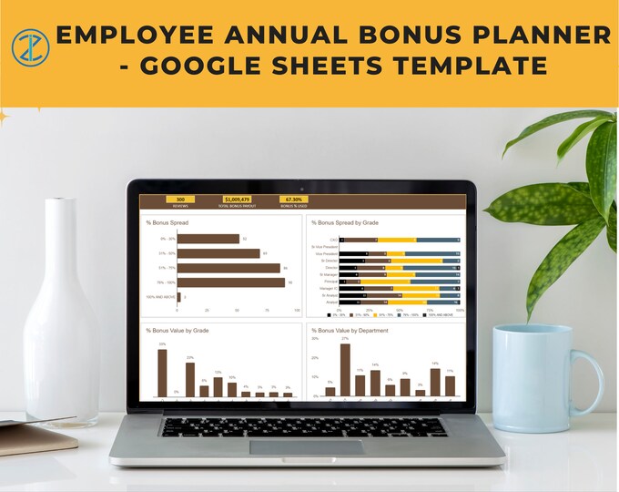Employee Bonus Excel Template, Incentive Plan Calculation Spreadsheet ...