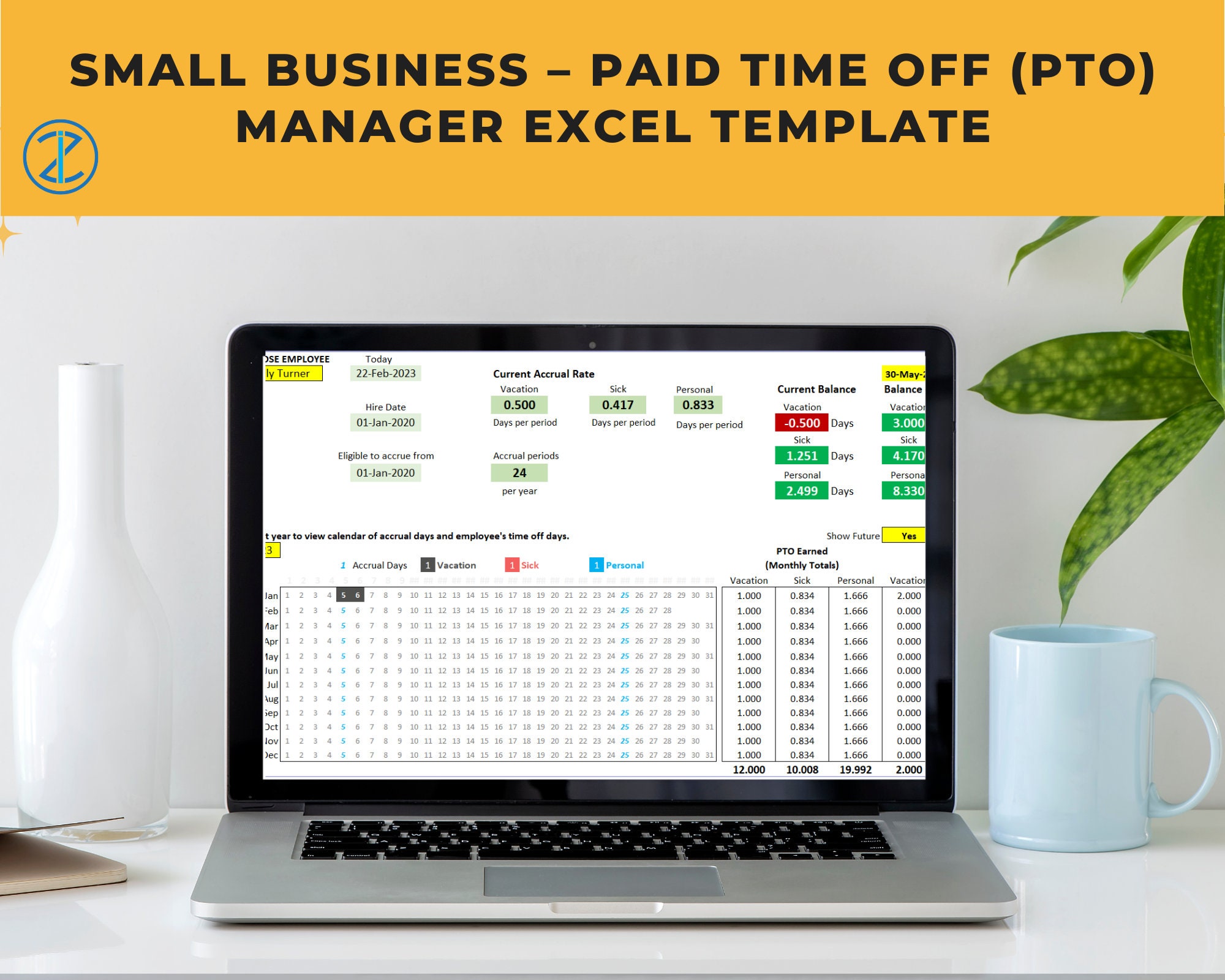 Small Business Paid Time off (PTO) Manager | Employee PTO Simplified ...