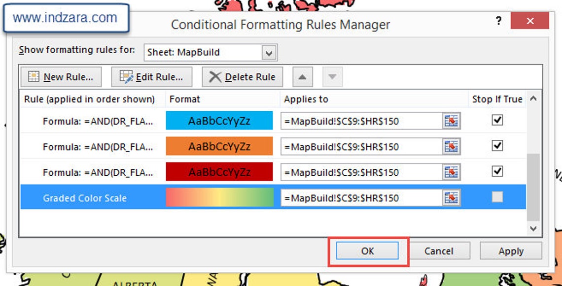 Canada Heat Map Excel Template - Etsy