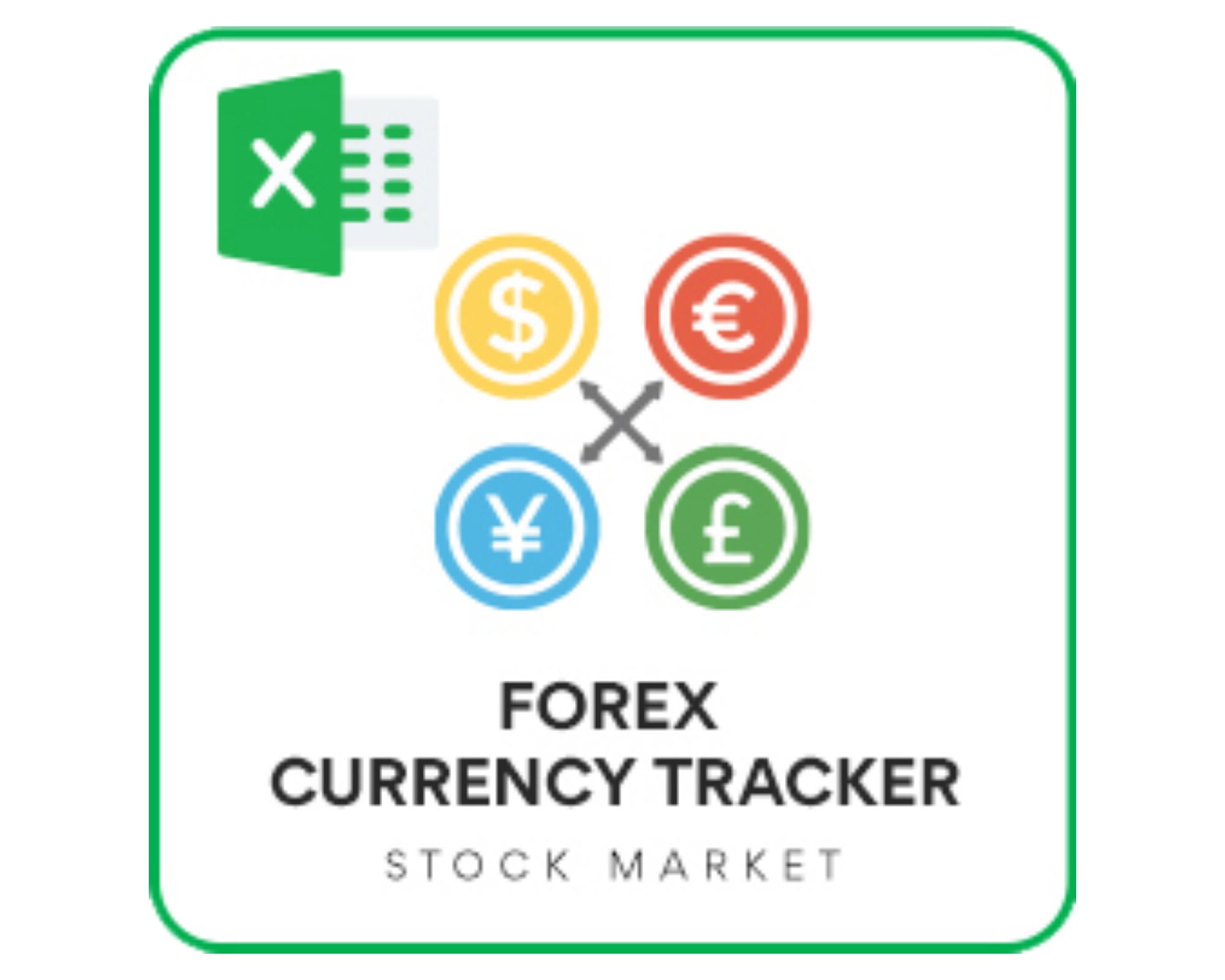 Forex Rate Tracker Excel Template - Etsy