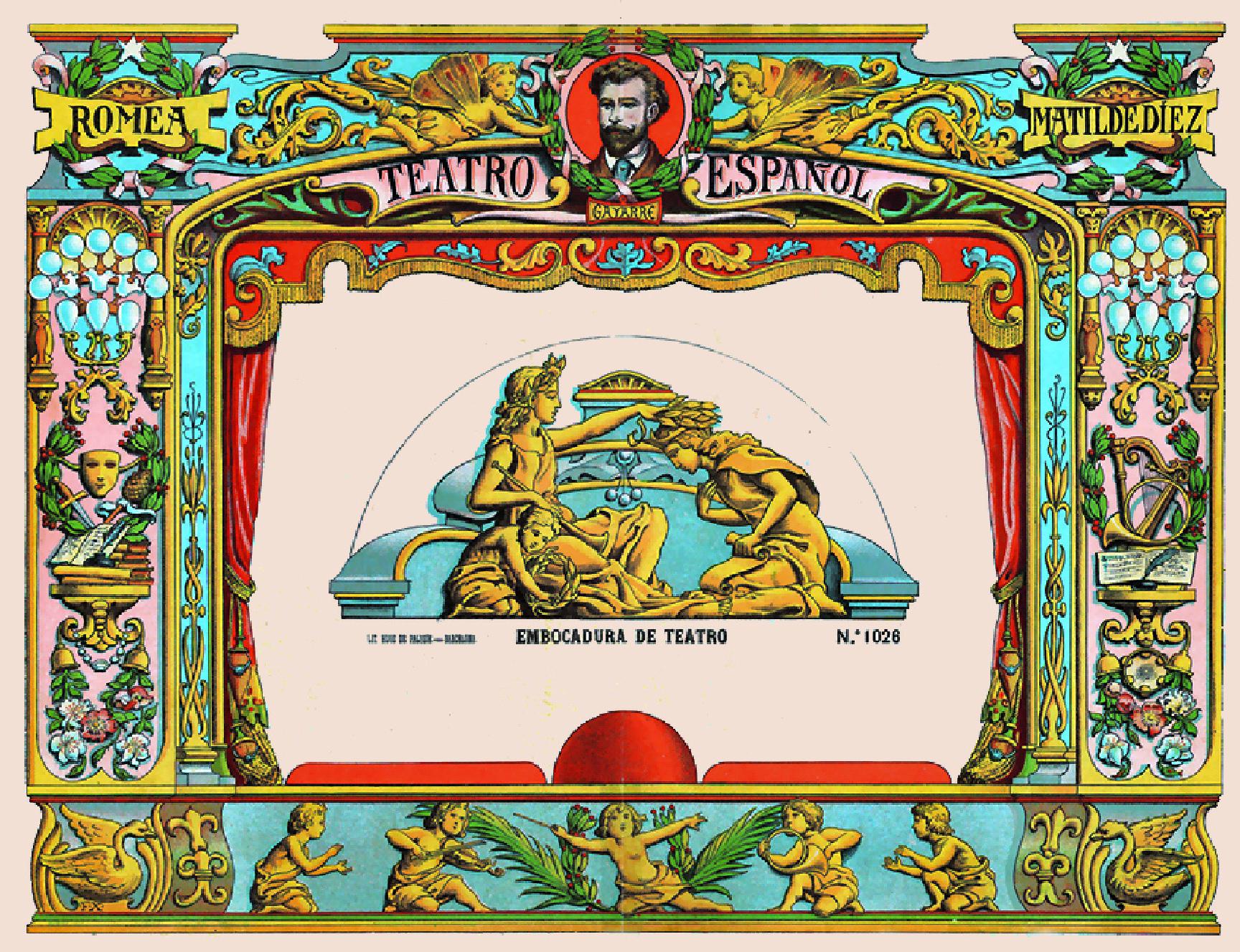 160 PROSCENIUM / STAGE FRONT Antique Toy Model Theatre Kits. Hi-res ...