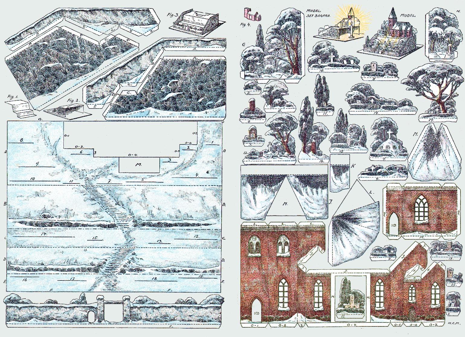 75 X PAPER DIORAMAS to Make. Printable Vintage Models DOWNLOAD - Etsy