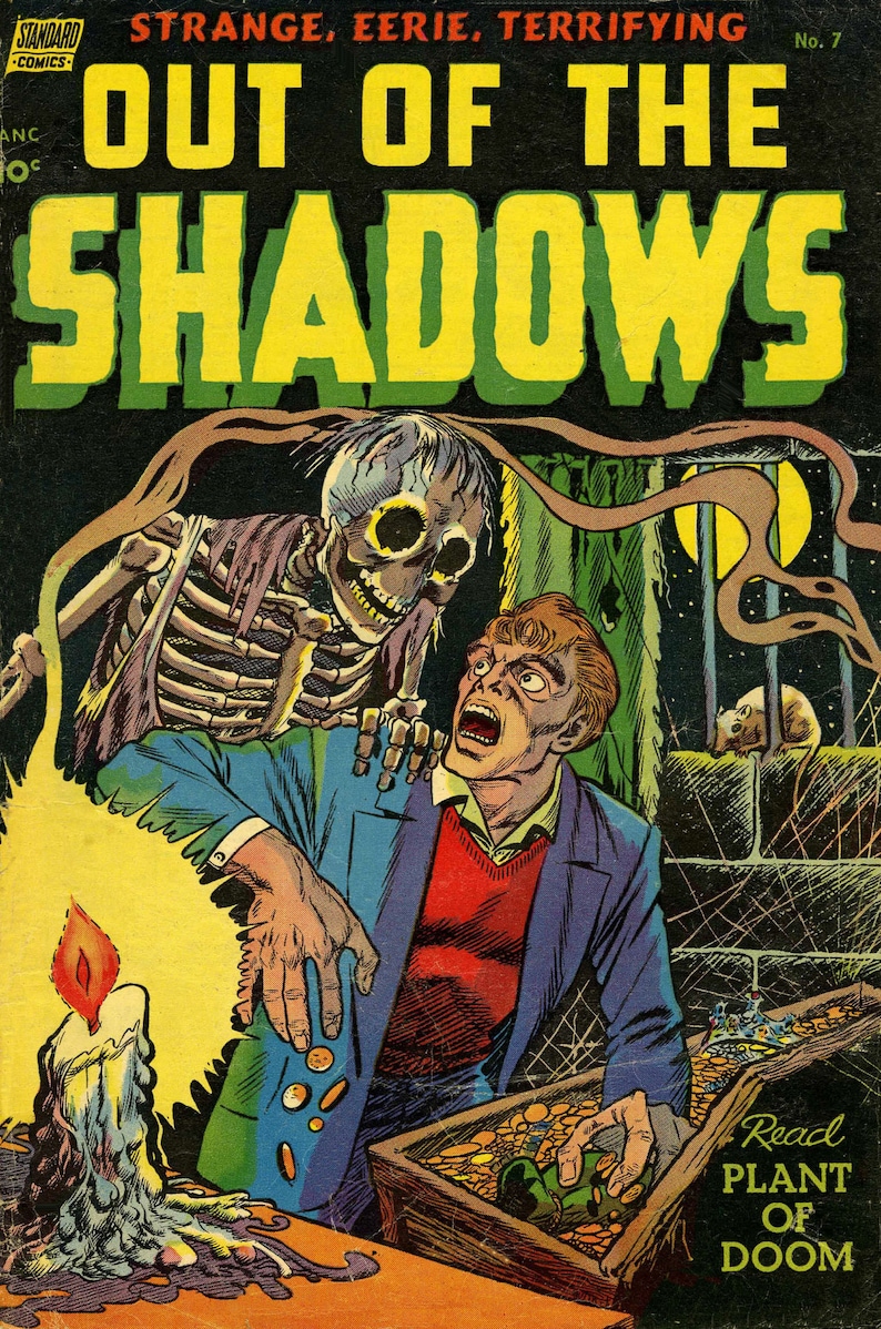 Print & Sell Vintage HORROR COMIC COVERS 250x High Resolution - Etsy UK