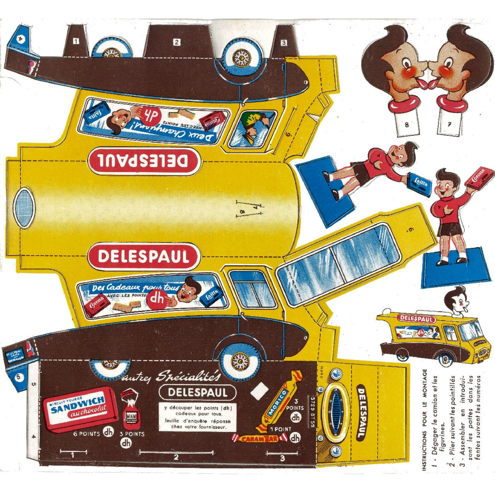 15x Wonderful Vintage Paper Model Commercial VEHICLES Print - Etsy UK