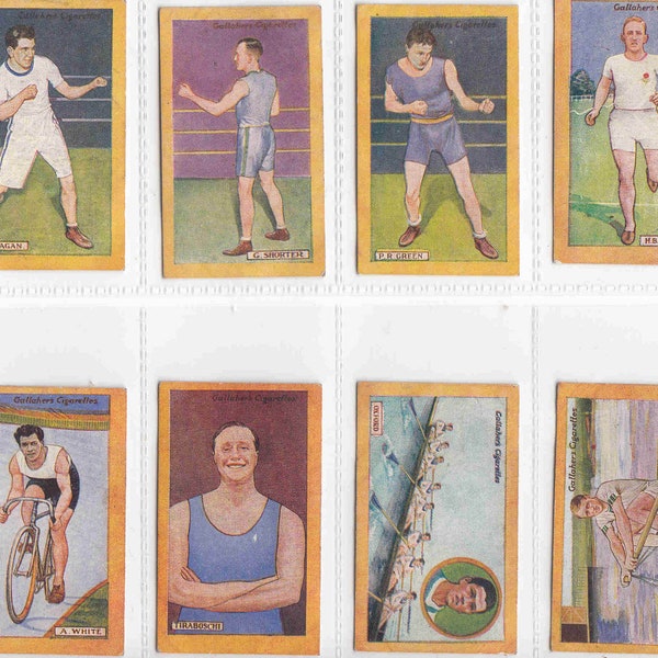 British Boxing Cards - Etsy