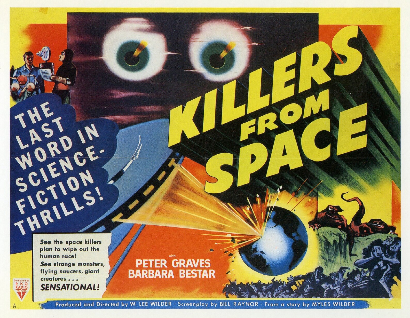 Vintage Science Fiction MOVIE POSTER IMAGES High-res. | Etsy