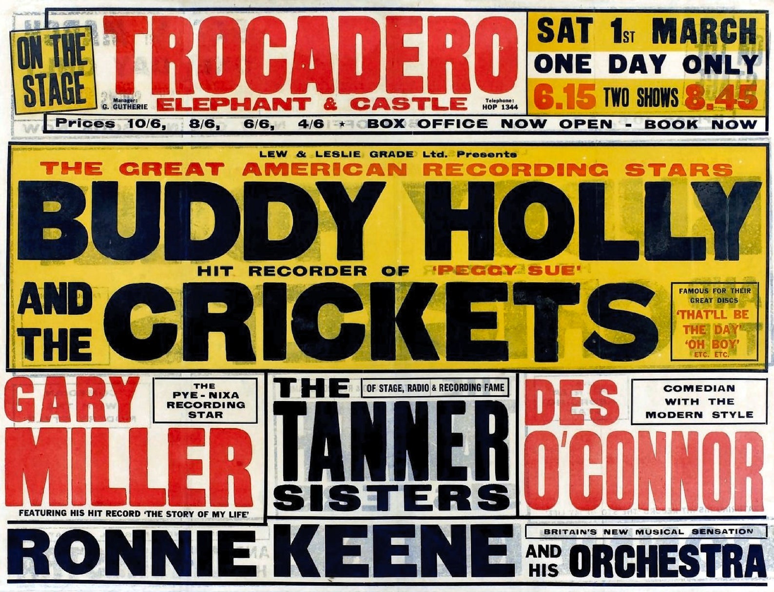 Print Your Own Vintage BUDDY HOLLY POSTERS 5x Pop Rock Music - Etsy