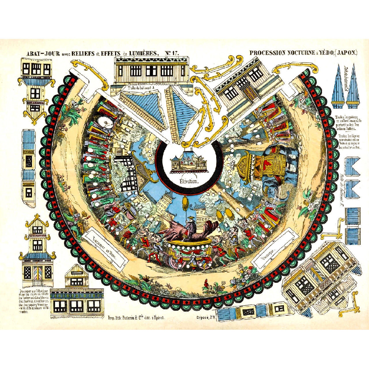 5x Vintage Paper Model DIORAMAS Printable Sheets Print - Etsy Australia