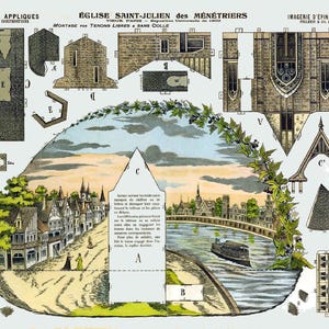 75 PAPER DIORAMAS to Make - Printable Paper Model Kits Download - Etsy