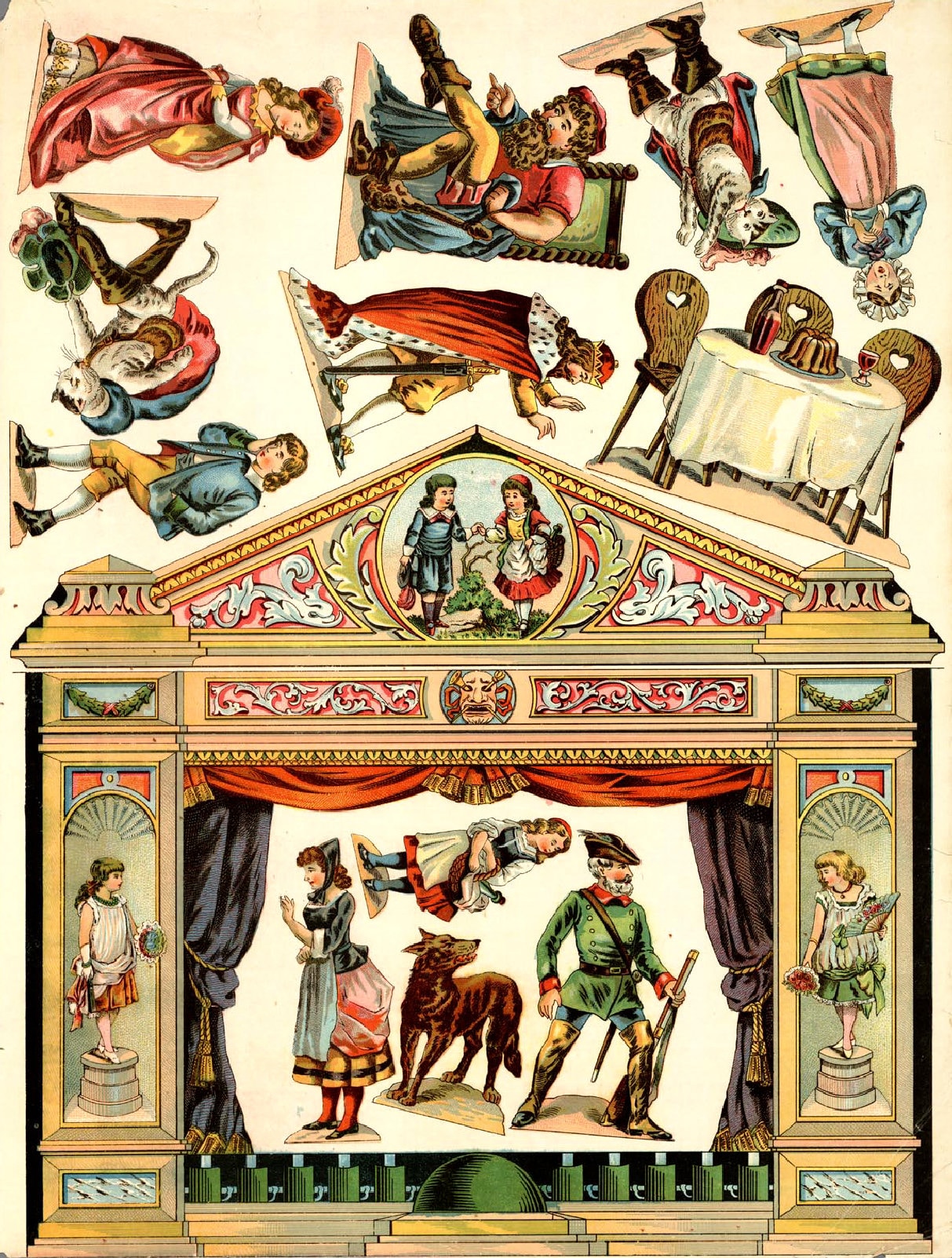 Victorian Paper Model TOY THEATER / THEATRE 100's of | Etsy UK