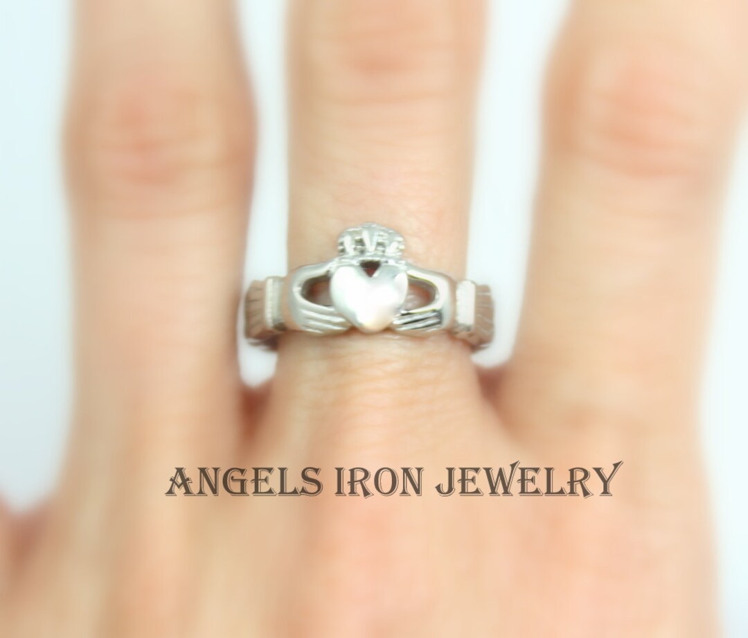 Claddagh Ring Women Irish Celtic Wedding Engagement Anniversary Promise ...