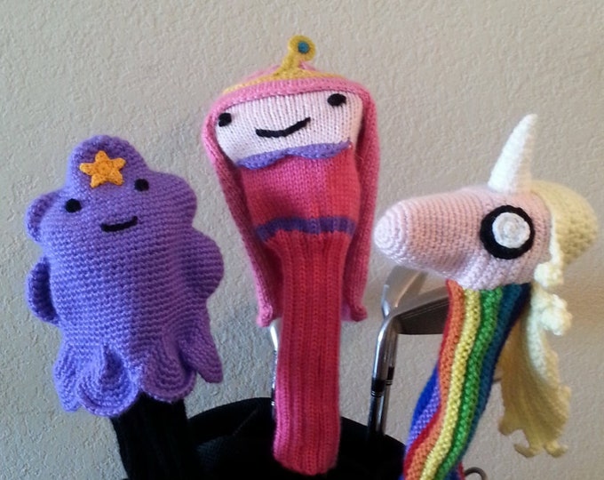 Lumpy Space or Lady Rainicorn Golf Club Head Cover - Etsy