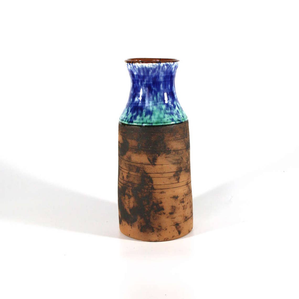 Mid Century Vase, Swedish 1960s Pottery, Scandinavian Pottery, Made in ...