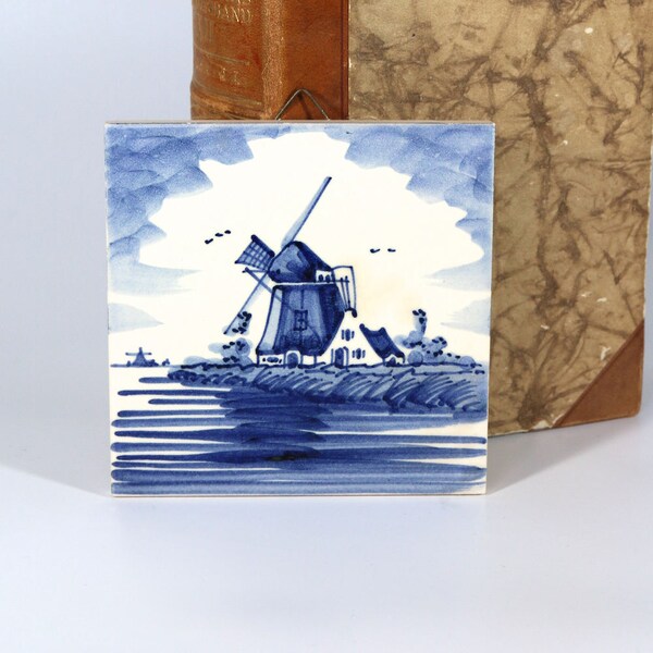 Windmill Tile - Etsy