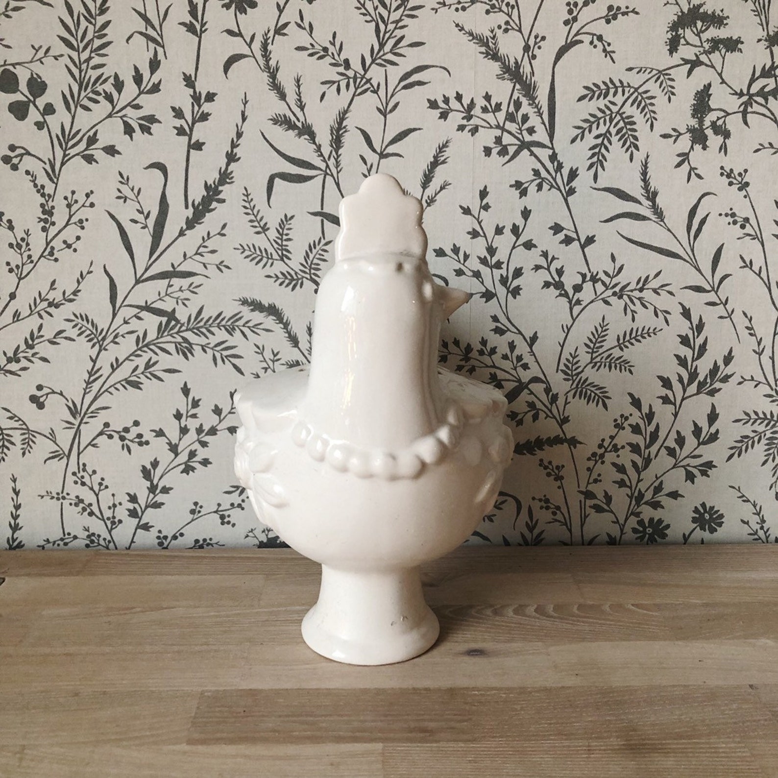 Bird Vase Bird Vase Dove Hen Vase Rooster Vase Rosa Ljung - Etsy