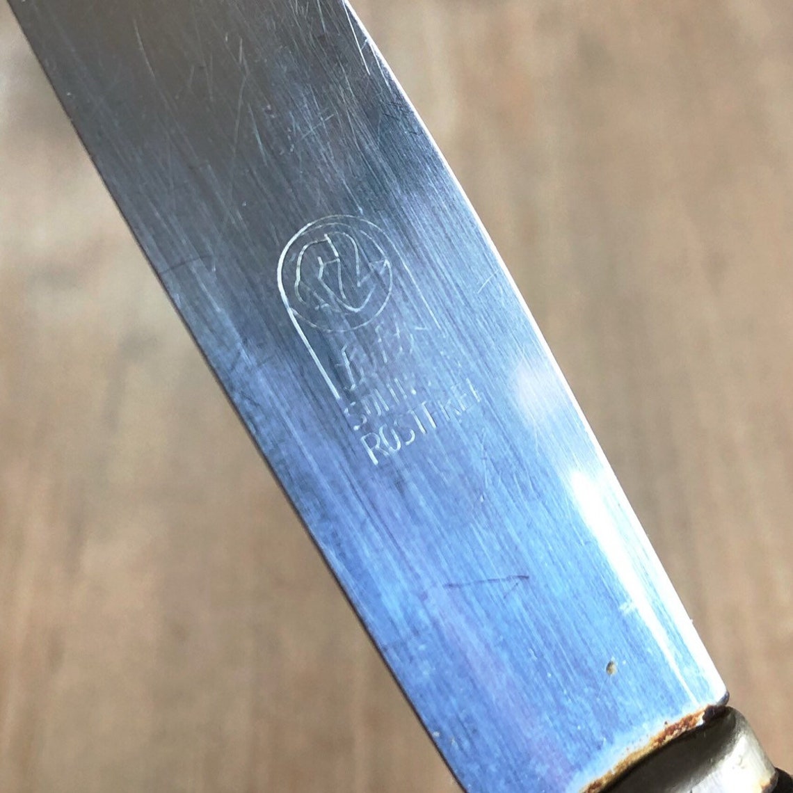 Solingen Rostfrei Set of 5 Fruit Knives With Stand German - Etsy