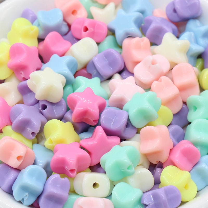Plastic Star Charms - Etsy