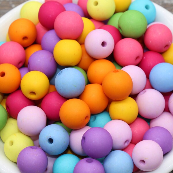 Round Plastic Beads - Etsy