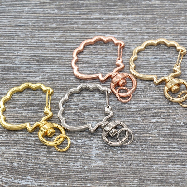 Sea Shell Keychain - Etsy