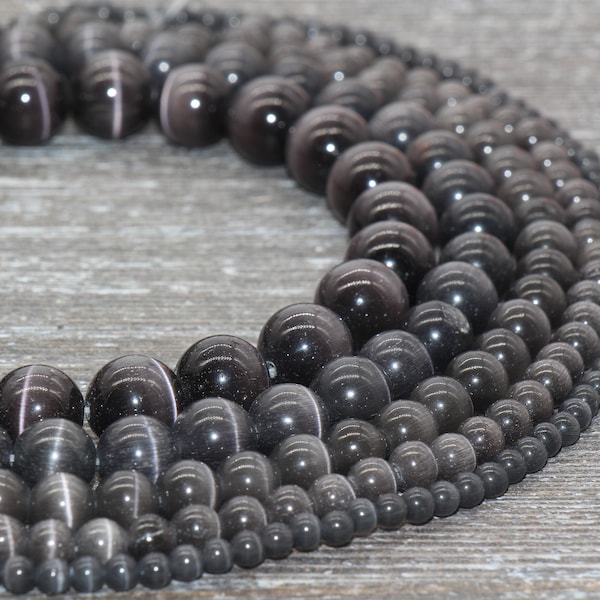 Gray Cats Eye Jewelry - Etsy