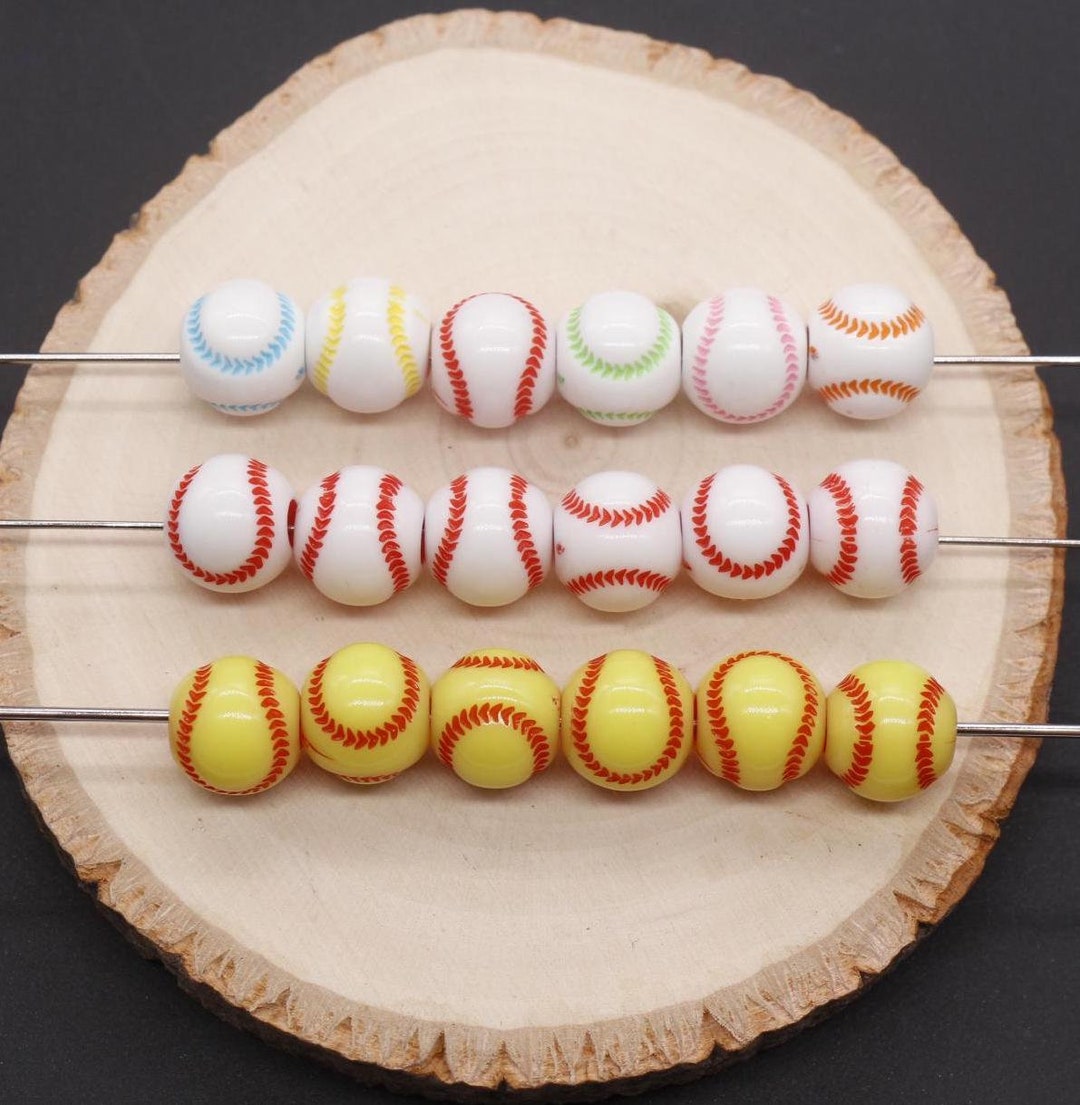 Sport Beads Baseball Beads, Softball Team Beads, Cheerleading Beads ...