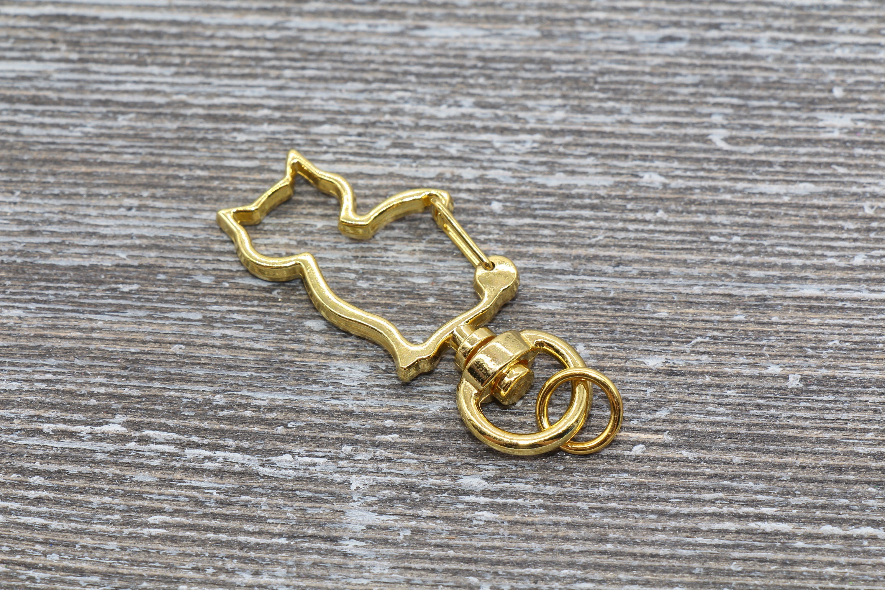 5 Cat Clasp Key Chain Cat Shape Swivel Clasp Key Rings Cat - Etsy