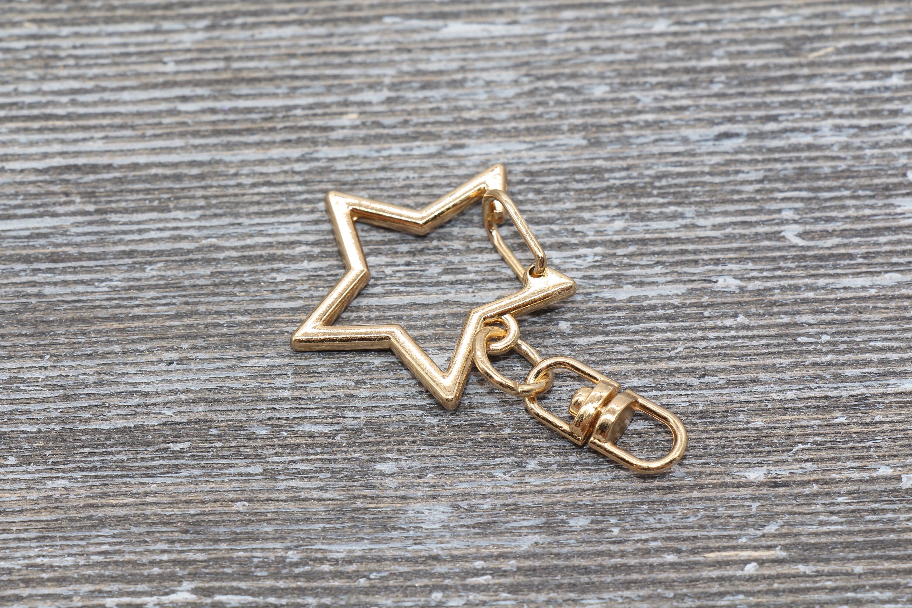 5 Star Clasp Key Chain Star Key Rings Star Lobster Swivel - Etsy