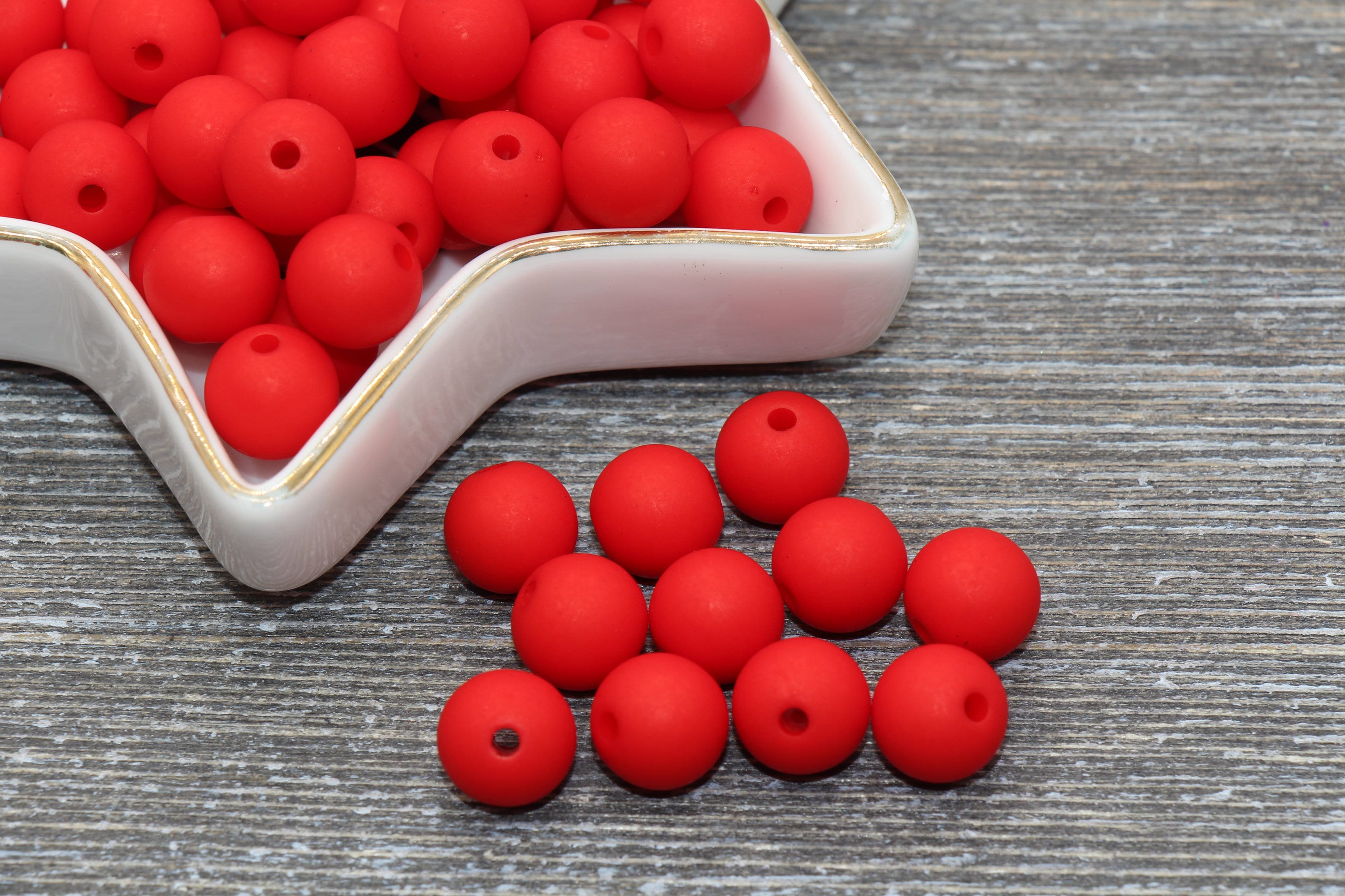 Gumball Strand Red And White
