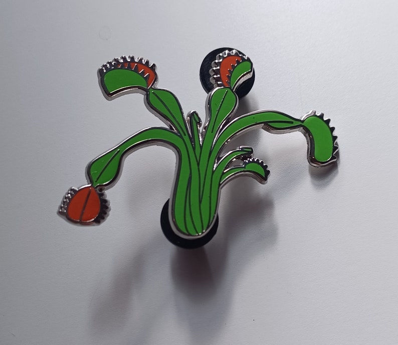 Carnivorous Plant Venus Flytrap Enamel Pin - Etsy