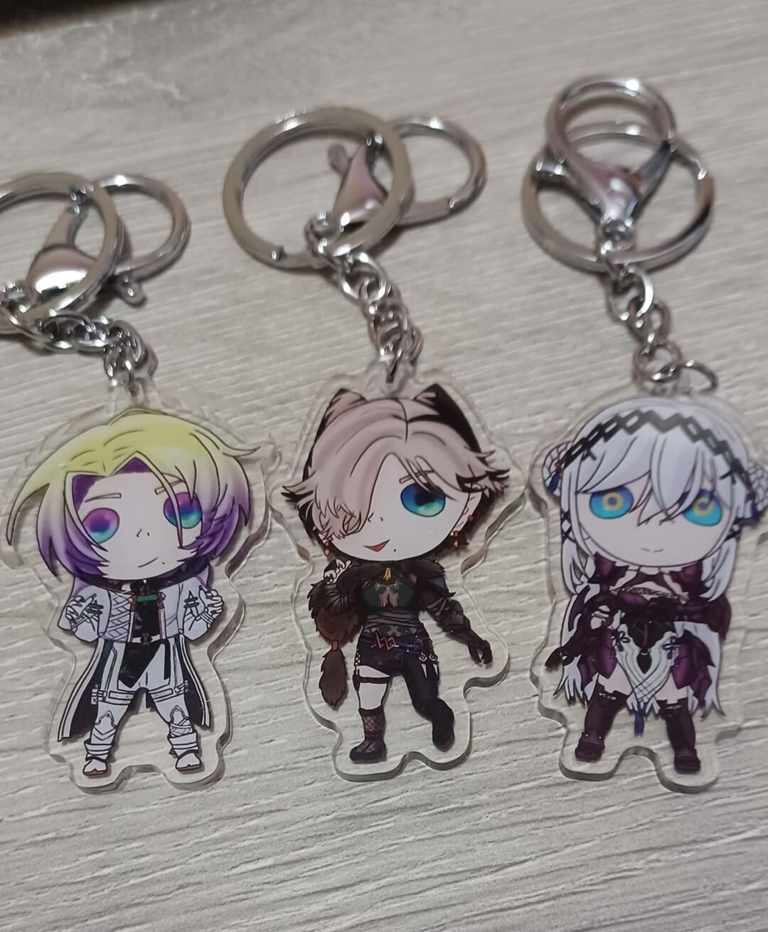 Nijisanji TTT Claude Clawmark Kunai Nakasato Victoria Brightshield ...