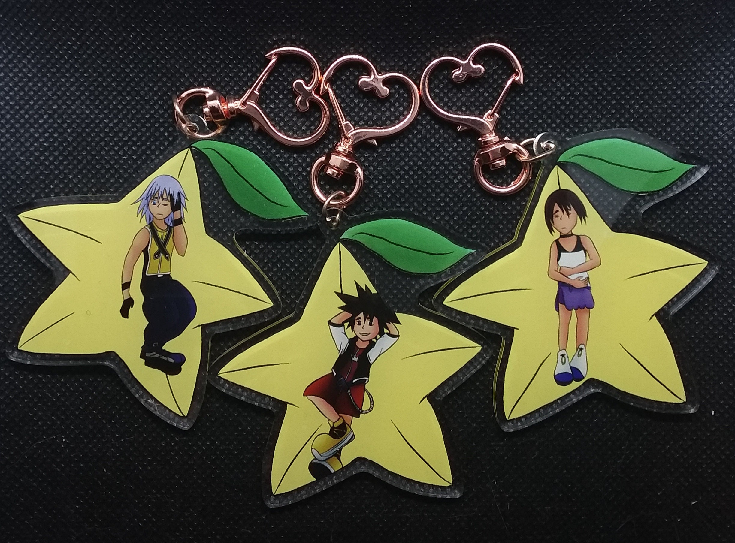 Kingdom Hearts Destiny Island Trio Paopu Fruit Star Clear - Etsy