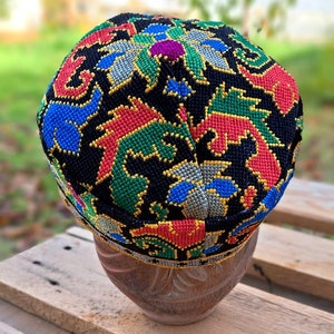 Traditional Uzbek Headwear Duppi Cap, Skullcap. - Etsy