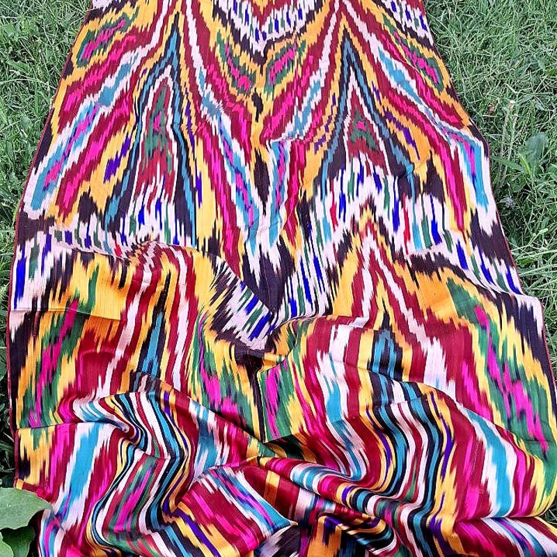 Uzbek Fabric - Etsy