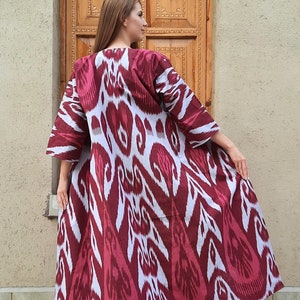 Handwoven Uzbek Ikat Chapan ,coat ,robe,kaftan ,jacket,clothing From ...